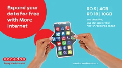 Ooredoo Gives Prepaid Customers Fantastic Free Internet Allowances ...