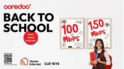Back to School with a Boost as Ooredoo Increases Home Internet Speeds at No Extra Cost - Ooredoo ...