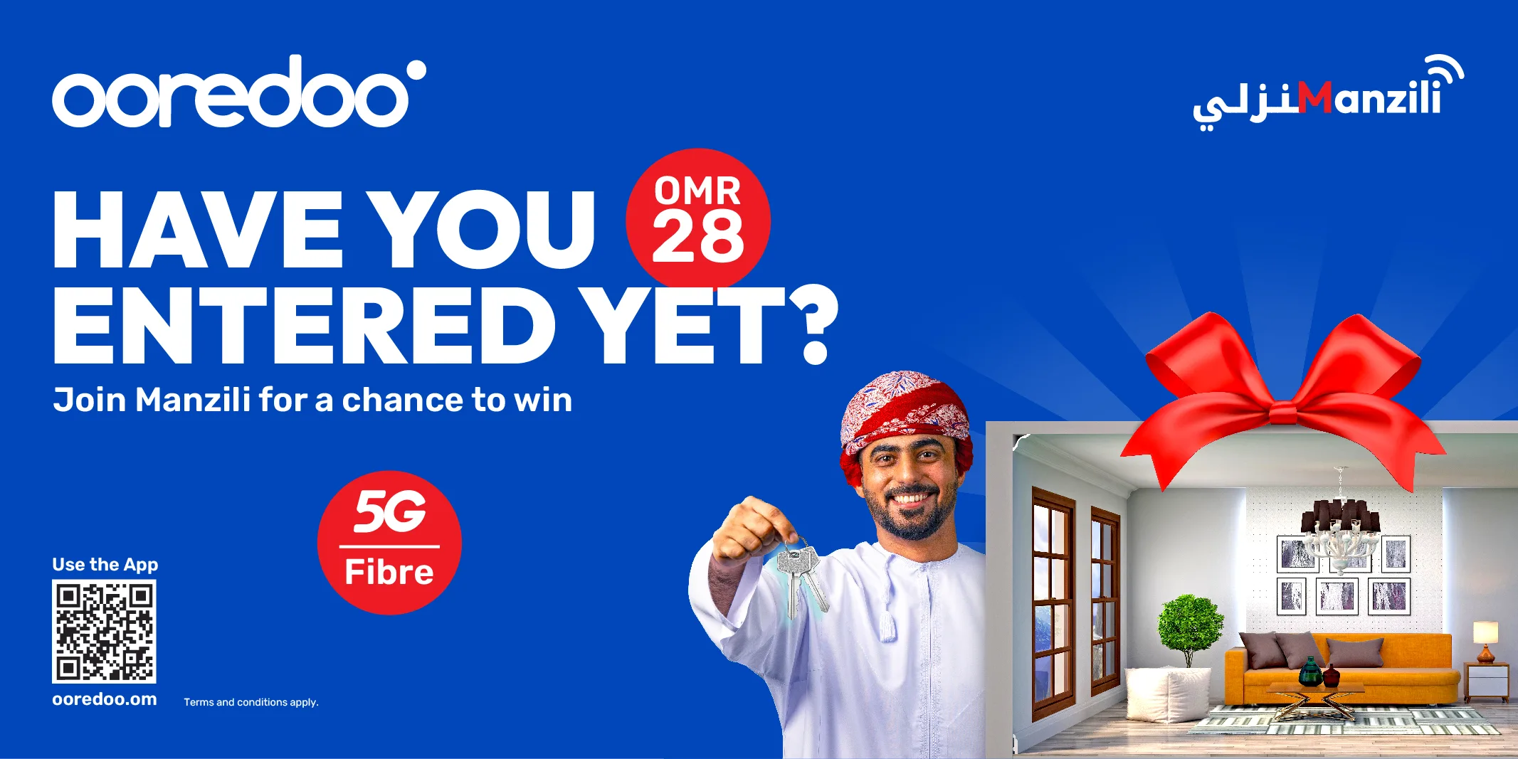 Excitement Builds for Ooredoo’s Next Manzili Raffle Draw - Ooredoo Oman