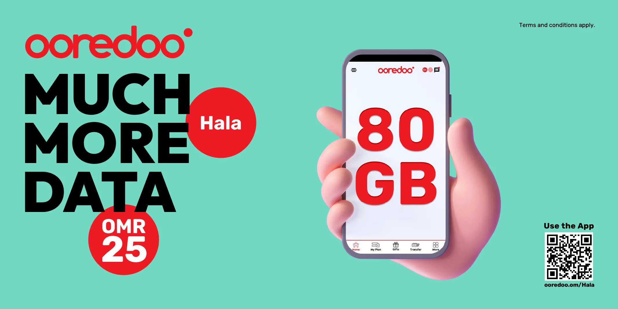 Surf More, Stream More, Download More With Ooredoo’s New 80GB Data Add-On - Ooredoo Oman