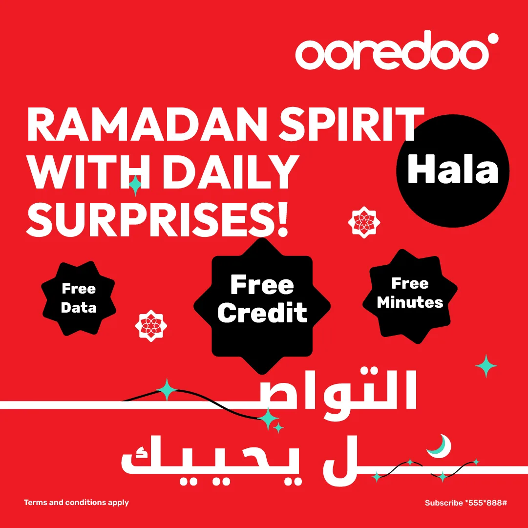 40 Days of Surprises – Ooredoo’s Deal of the Day Just Landed for Ramadan! - Ooredoo Oman